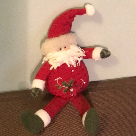 Holiday | Santa Stuffed Plush Figure | Poshmark